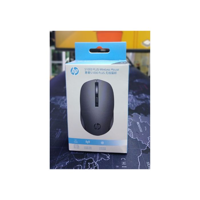 HP Wireless Silent Mouse S1000 Black - Digitonia