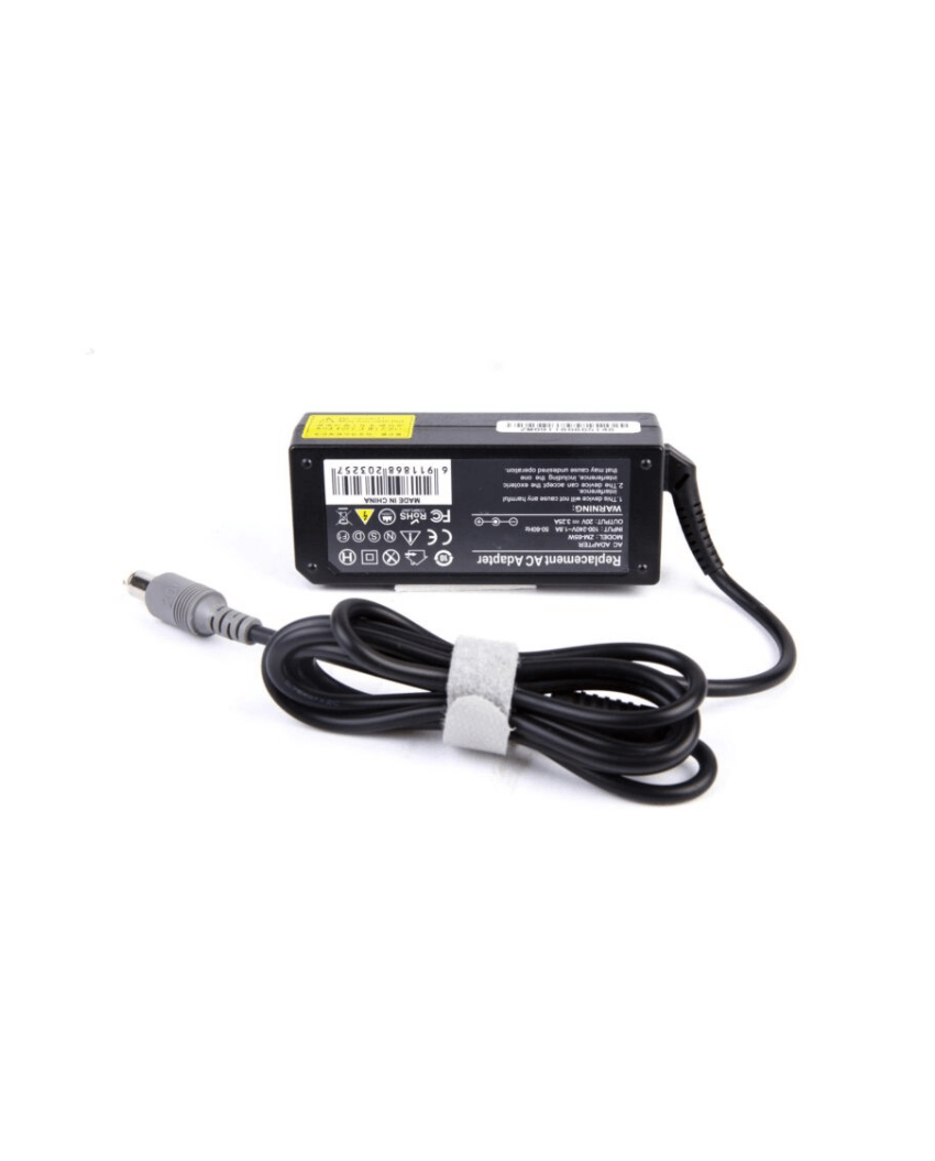 Laptop Charger Lenovo 20V 3.25A Big Pin With Power Cable (Replacement ...
