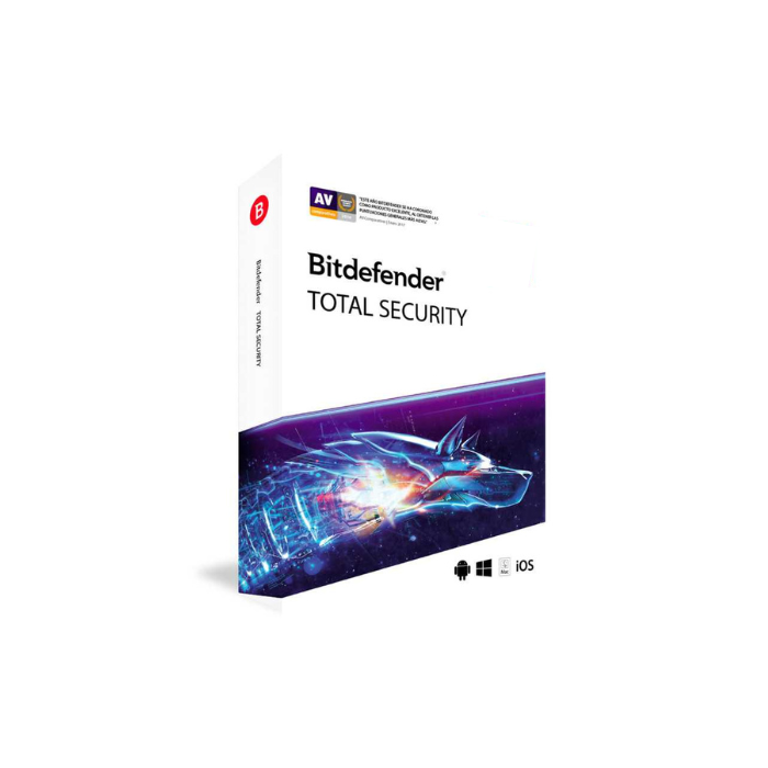 Bitdefender Total Security; 3 Devices for 1 Year - Digitonia