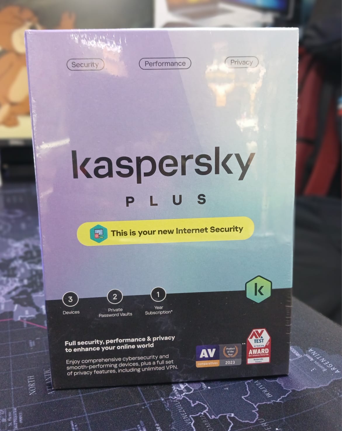 Kaspersky Plus; 3 Devices – 1 Year Licence - Digitonia